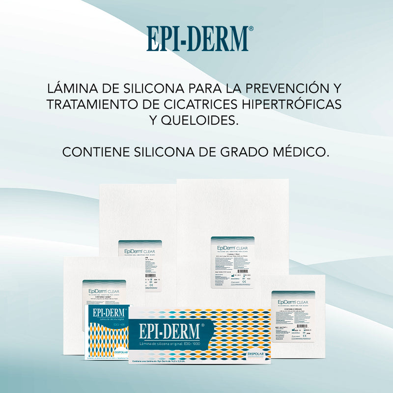 Lámina de Gel de Silicona EPIDERM Areola (7.6x19.9cm)